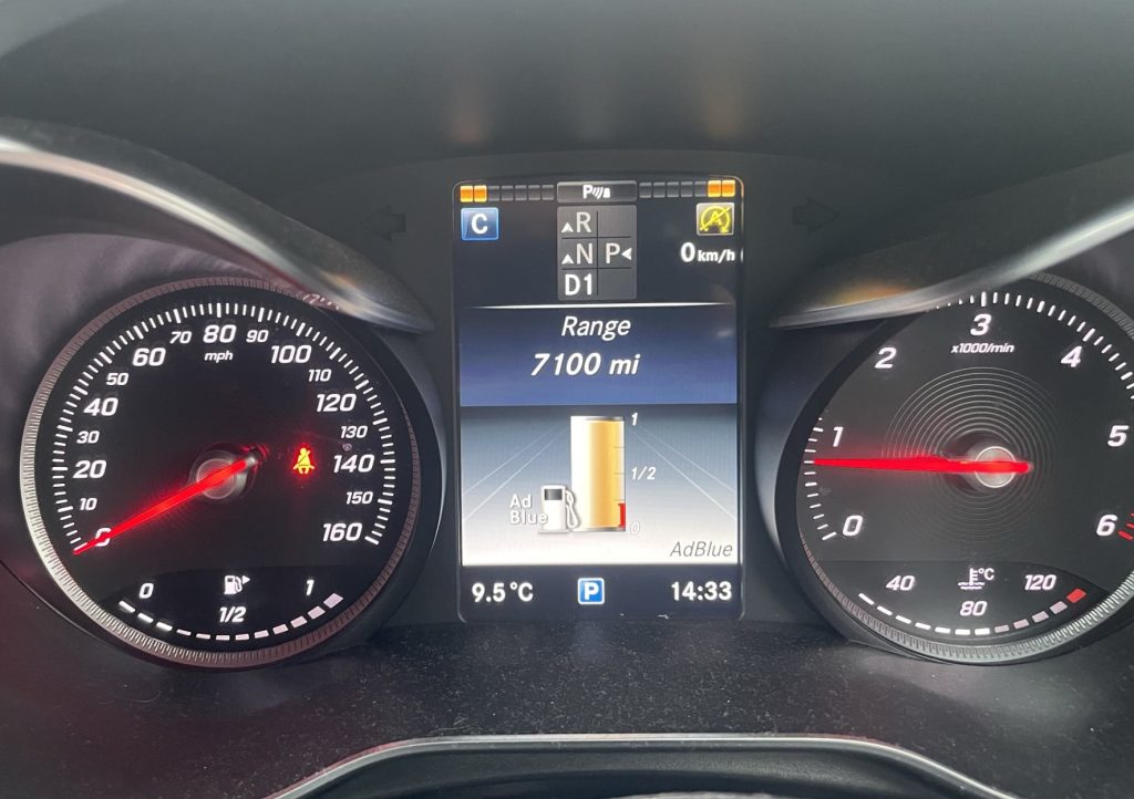 Mercedes GLC Adblue System Error - Fitch Autos