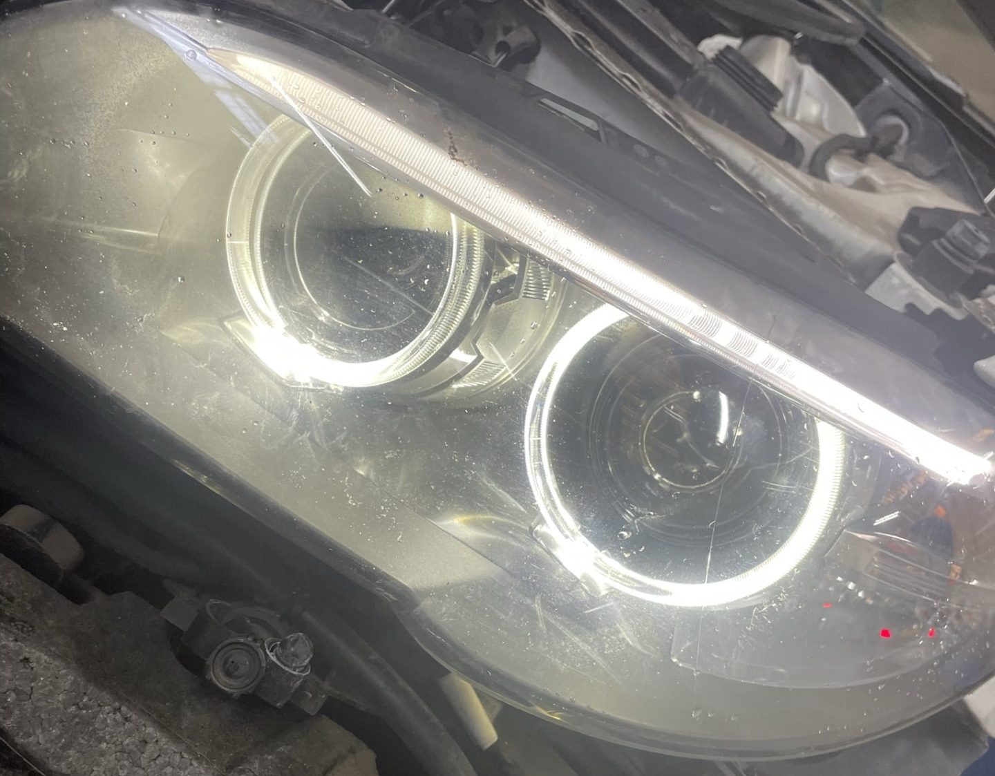 BMW Series 5 Angel Eye Issue - Fitch Autos
